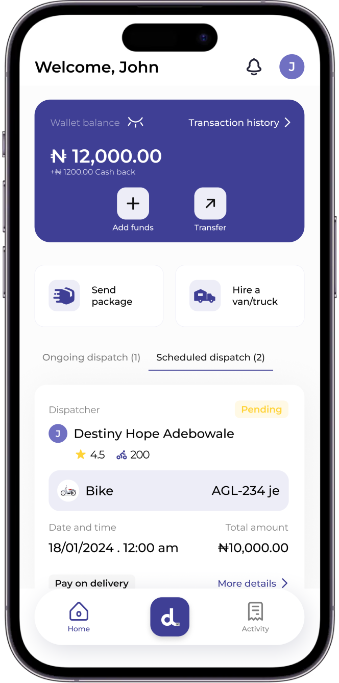 Delivery Link